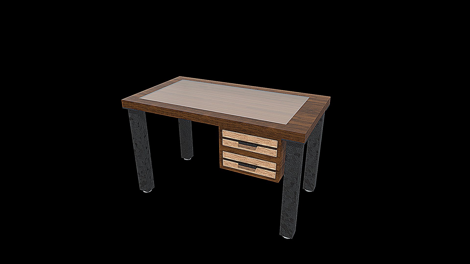 Modern Desk - Download Free 3D model by Invictus fulgur (@Invictus ...