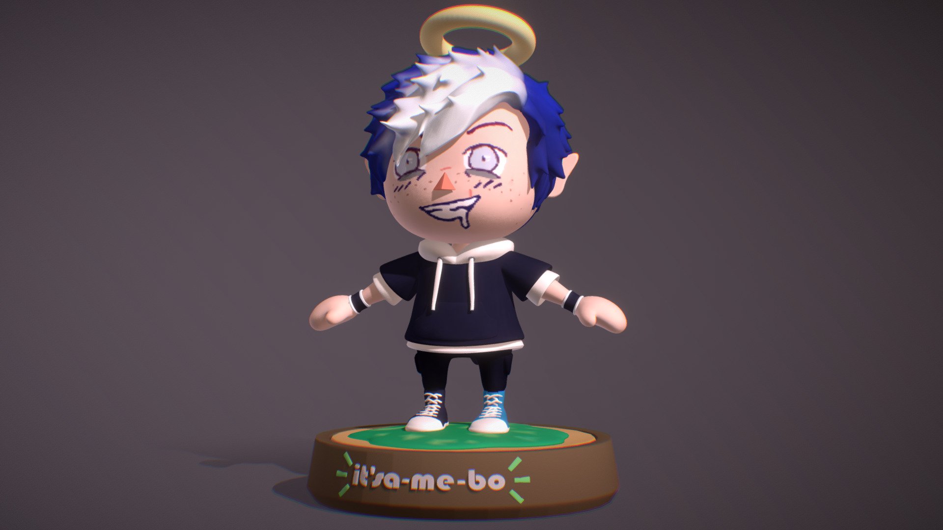 Animal Crossing styled Charlie - 3D model by GraveyardRabbit ...