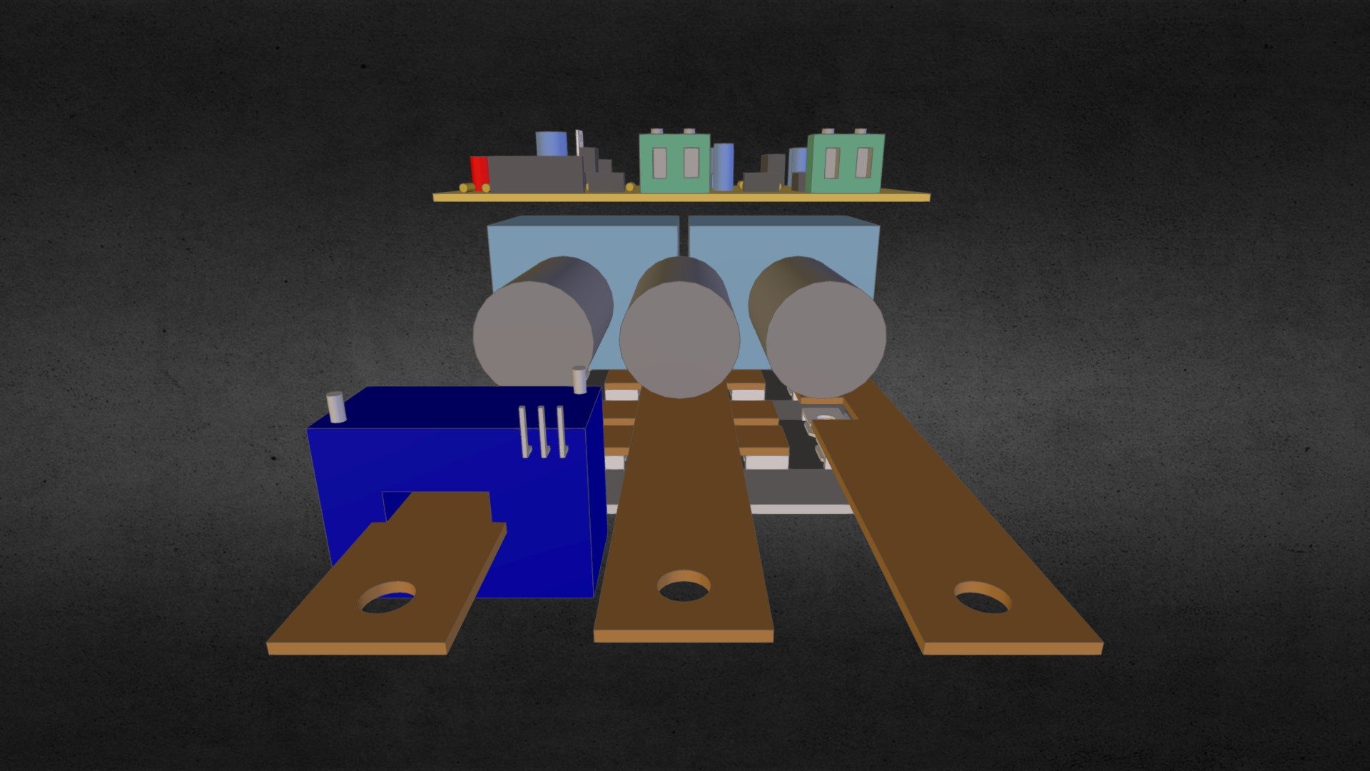 Power Electronics Module - 3D model by Klemnore (@Dr.Ew) [226ede0 ...