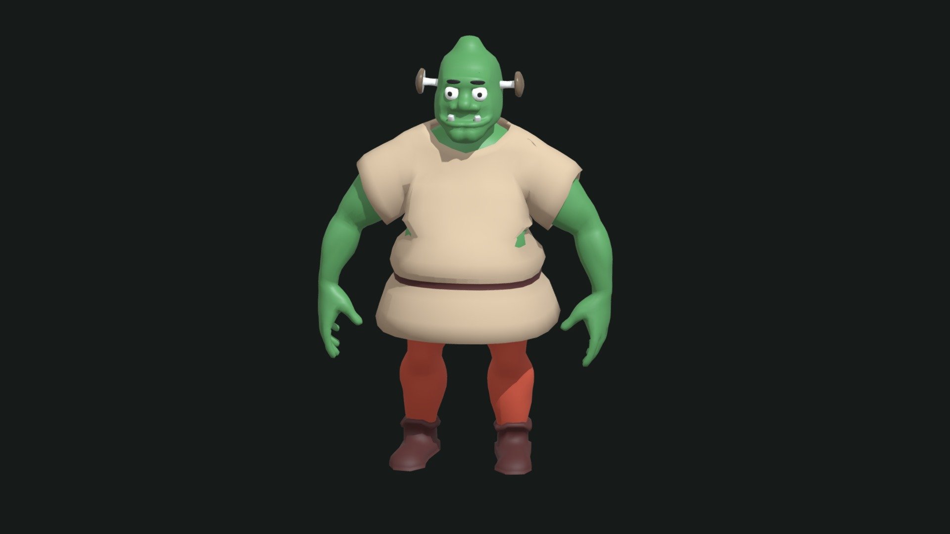 Ogre Fullbody V2 - 3D model by dwarfcoins [22708f7] - Sketchfab
