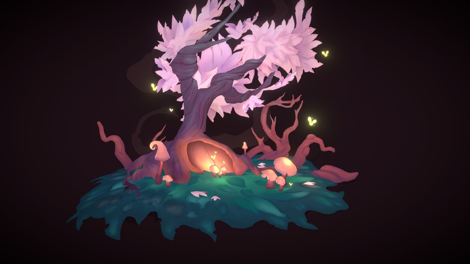 tree_anim - Download Free 3D model by Jenya_girl (@andysuharikjenya ...