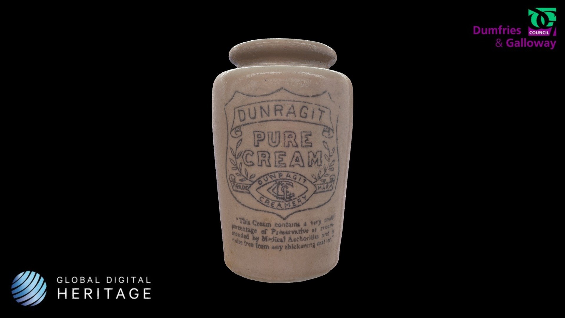 Cream Pot (1986_553) - Stranraer Museum,Scotland - Download Free 3D ...