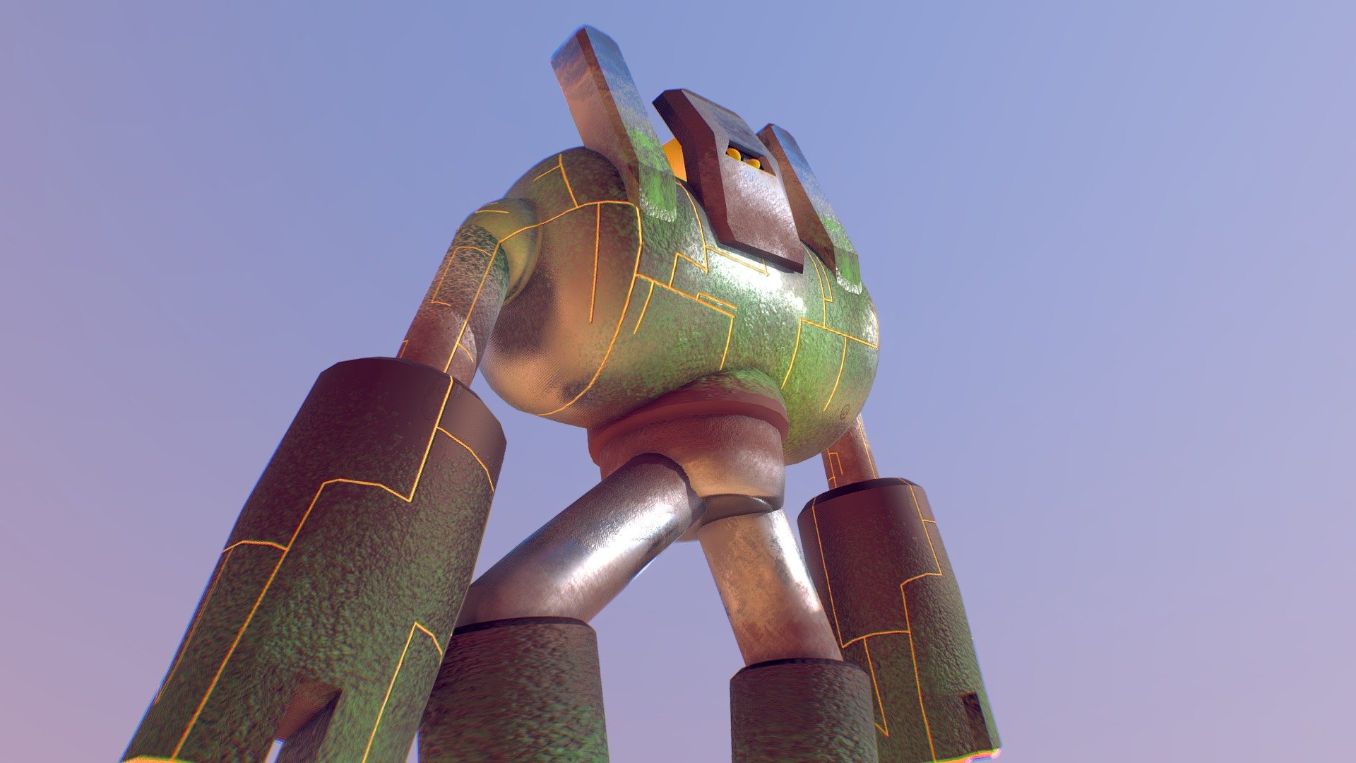 Old Robot - 3D model by MissLooni [2273fae] - Sketchfab