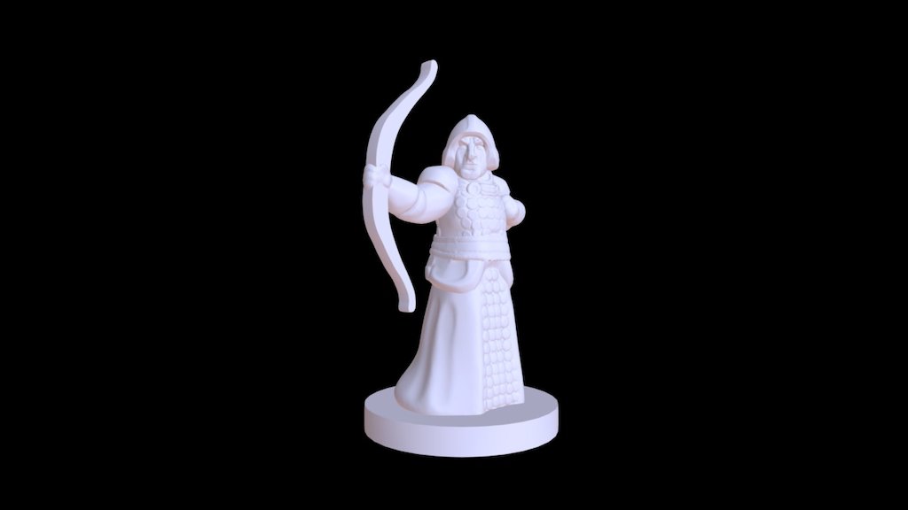 Archer - 3D model by dutchmogul [2274011] - Sketchfab