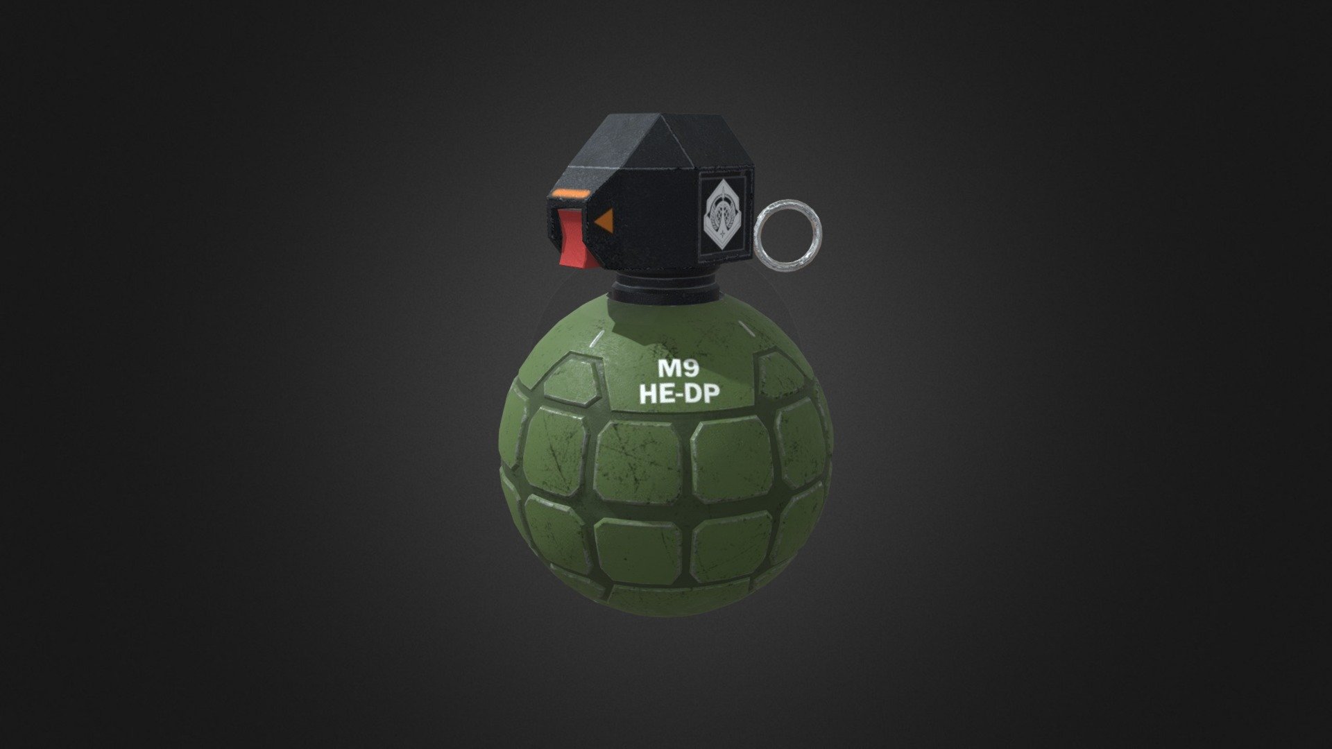 Frag Grenade - Download Free 3D model by Marc Ed (@marc.edouard ...