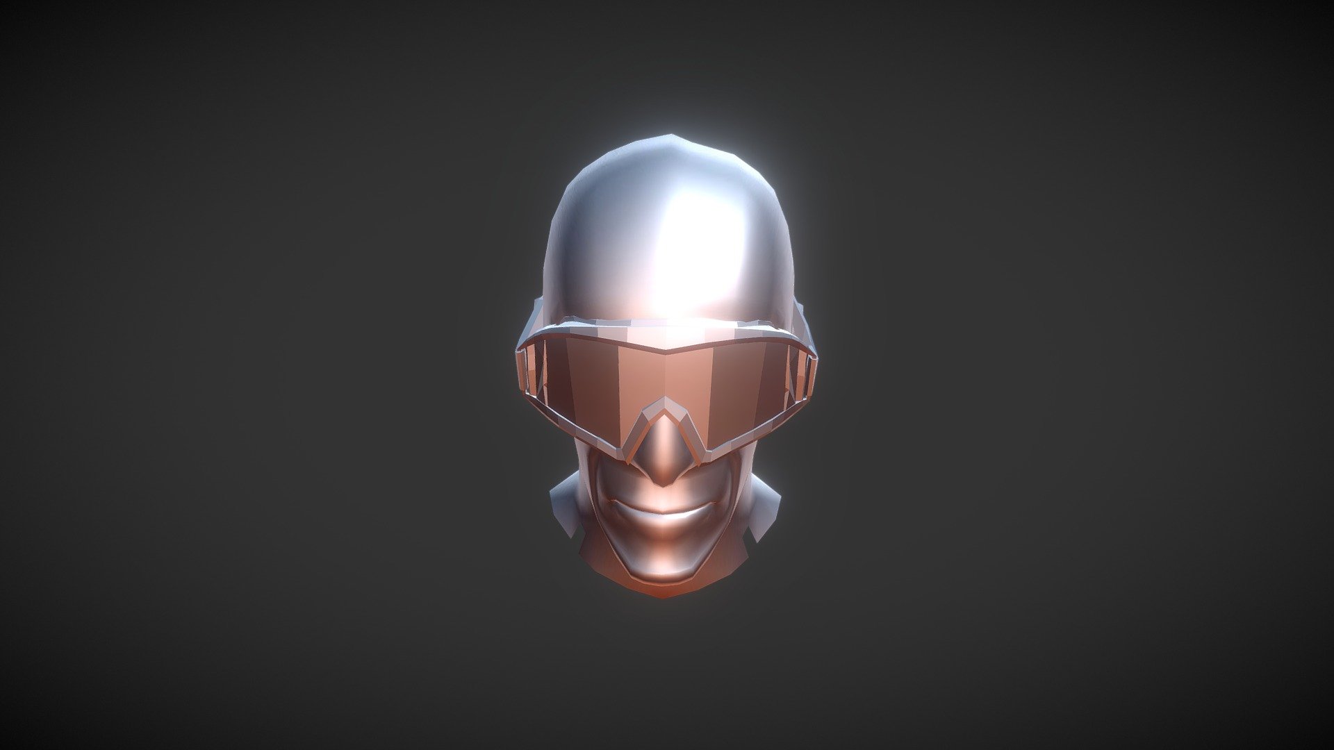 Silver head - 3D model by mac3317 [2277c57] - Sketchfab