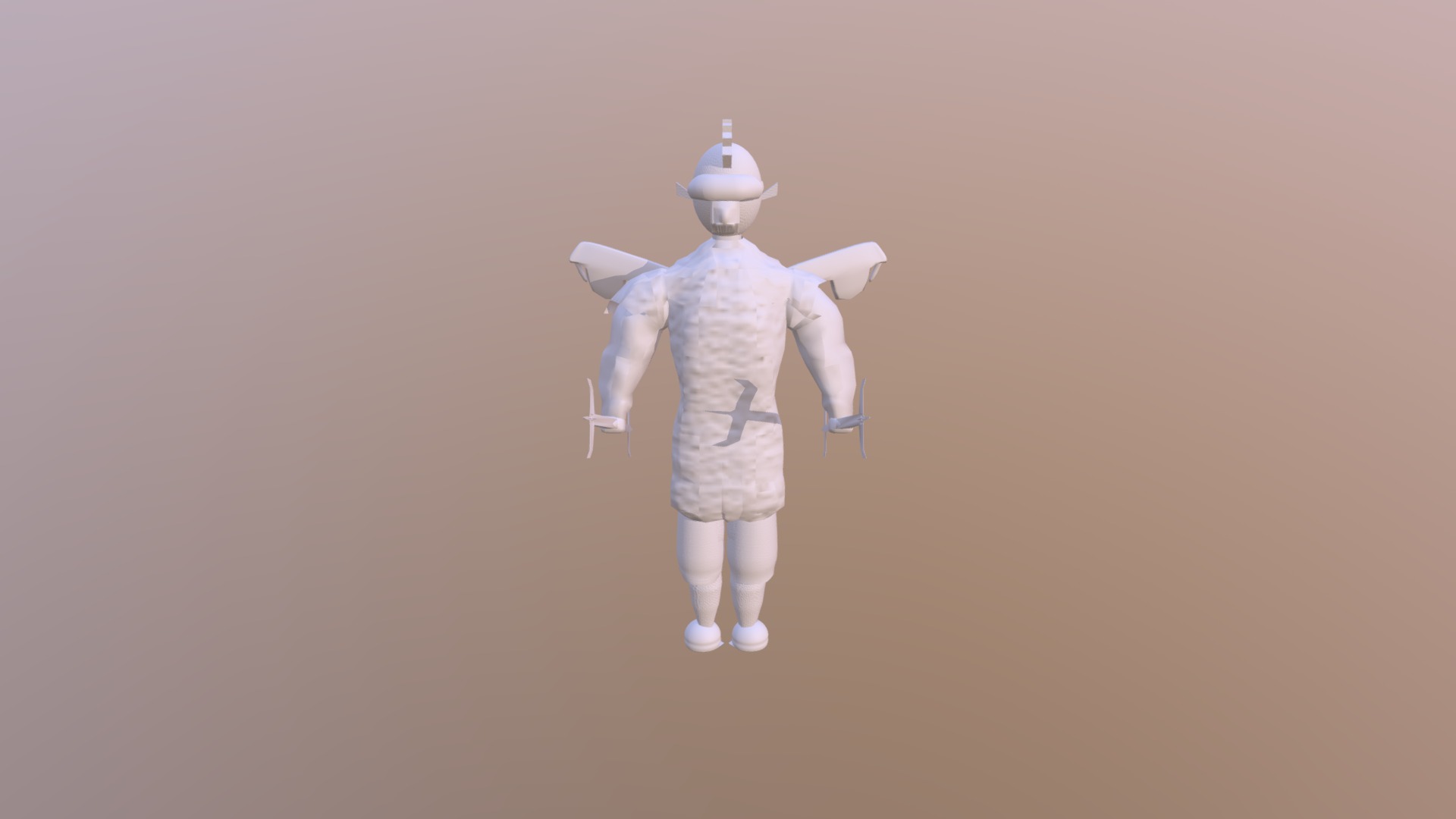 FINAL- Low Poly Character - 3D model by isaacduna [227b1e2] - Sketchfab