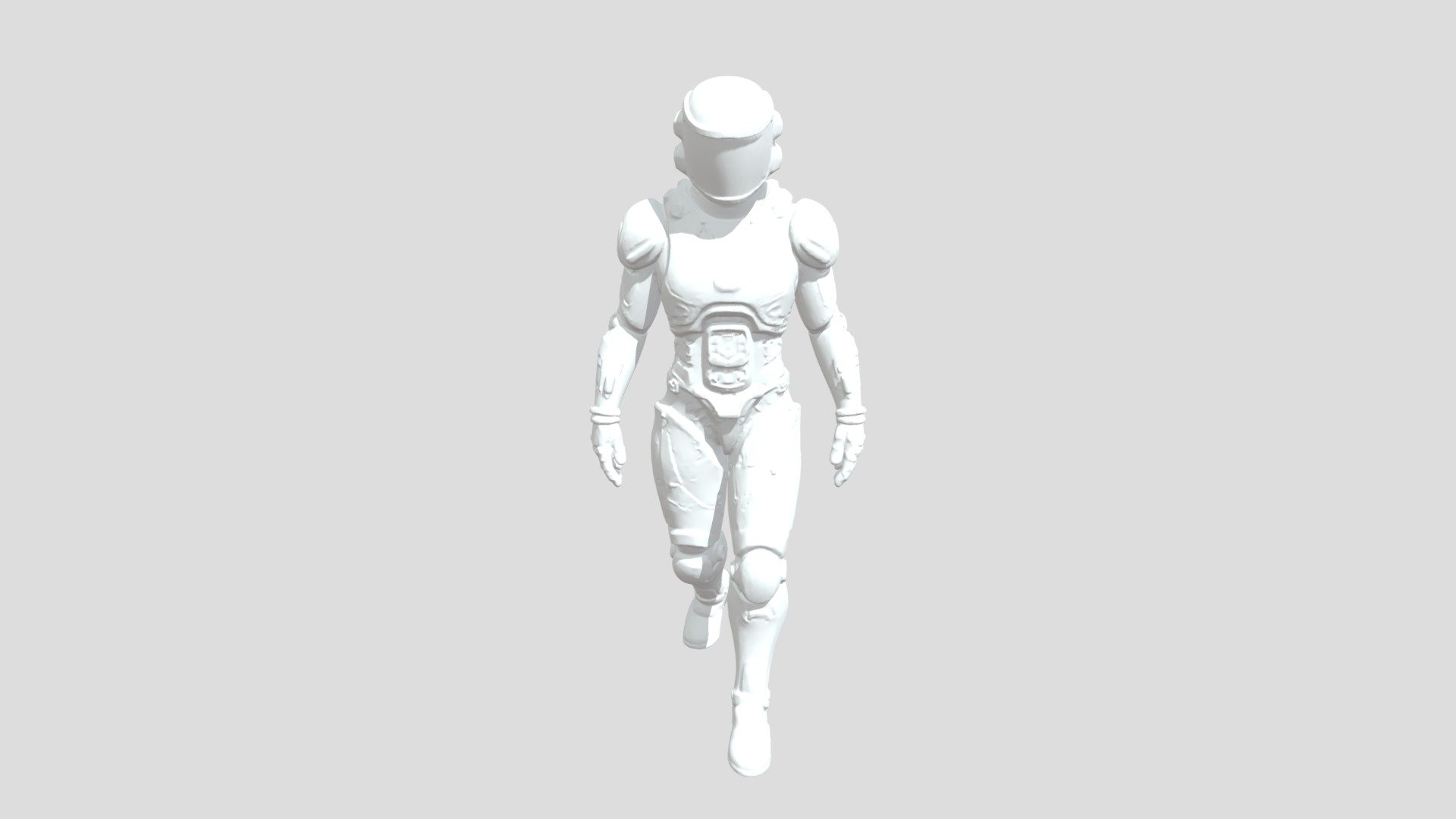 walking spaceman - 3D model by psicore [227c05c] - Sketchfab
