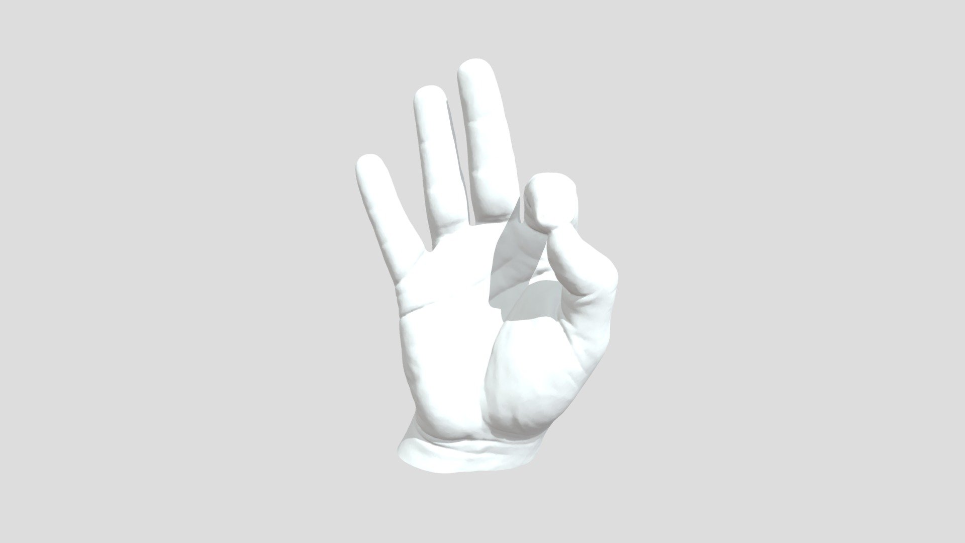 Hand_OK - 3D model by mindnewsme [227c135] - Sketchfab