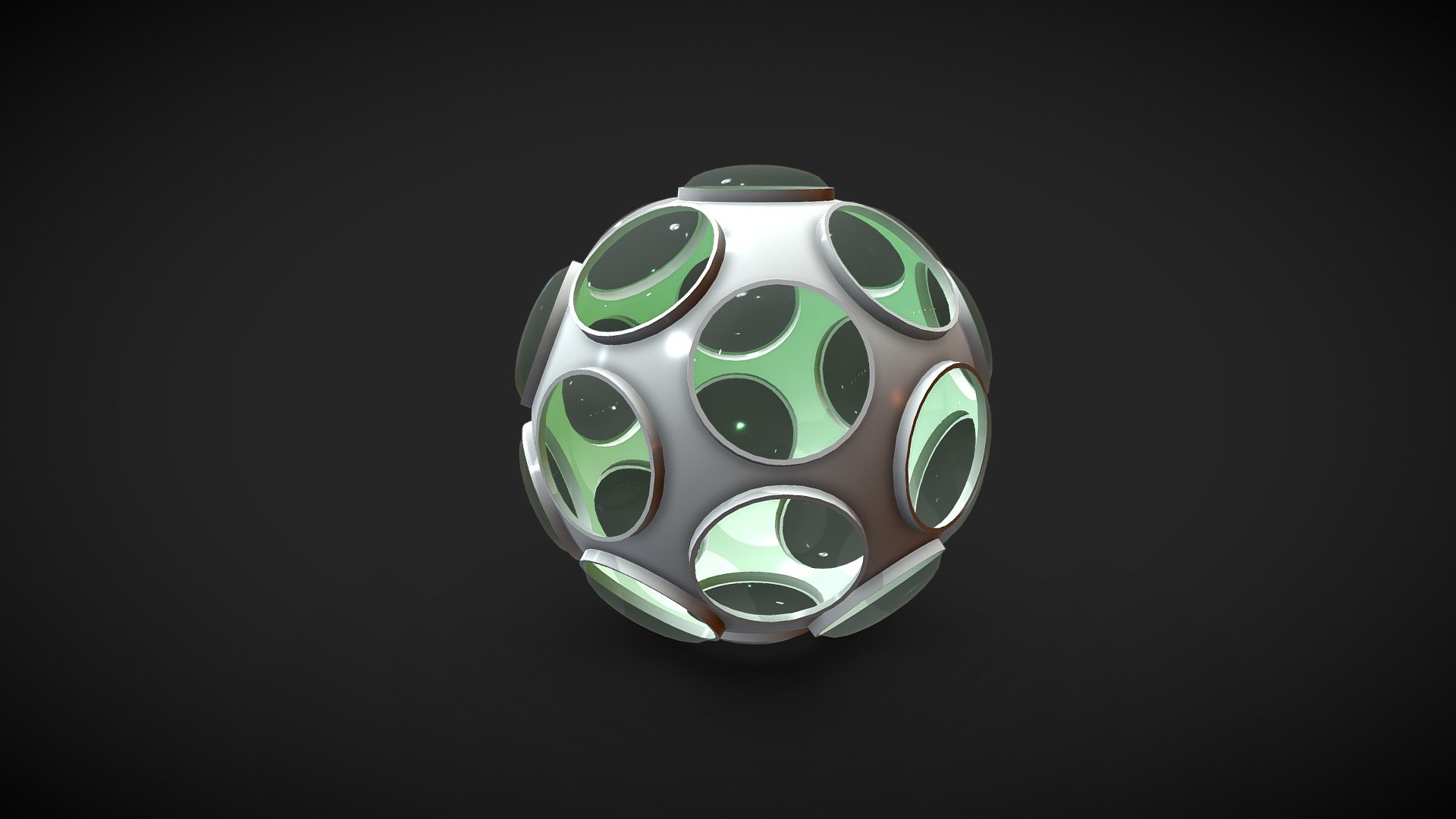 Fly's Eye Dome - 3D model by ignotium (@ignotium3) [227c296] - Sketchfab