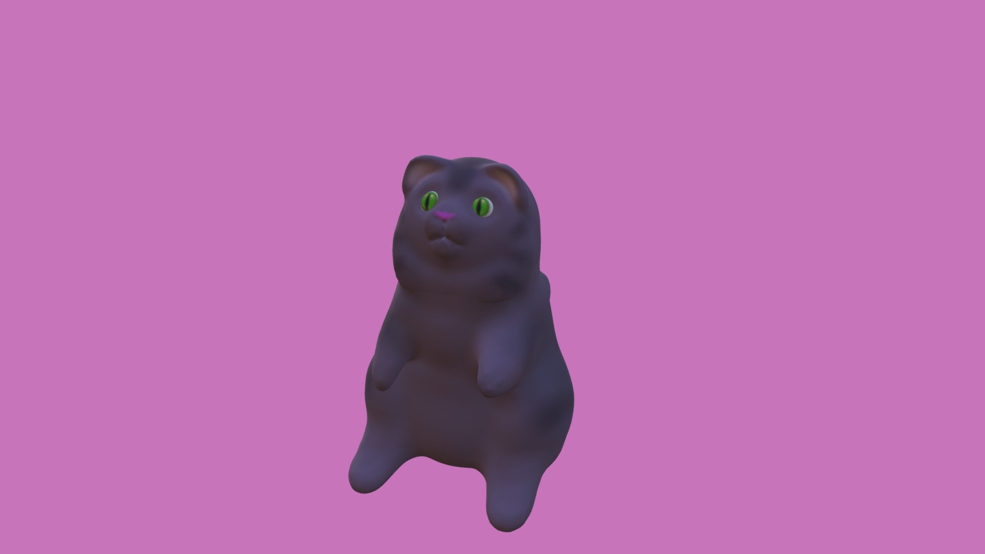 Fat Cat - Download Free 3D model by Aws (@Aaws) [227c3ef] - Sketchfab