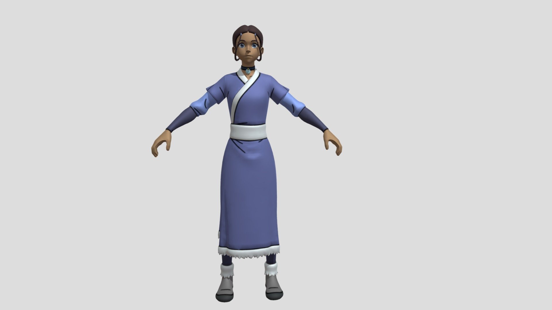 katara fortnite - Download Free 3D model by rocklee.ff123 [227ced0 ...