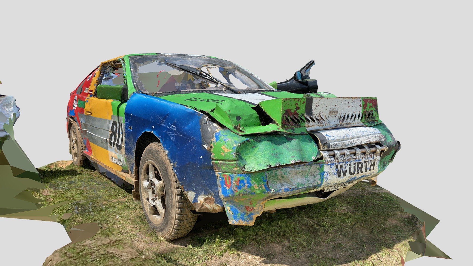 Rally car - Download Free 3D model by Ele.G (@unrealengine432) [227d80c ...