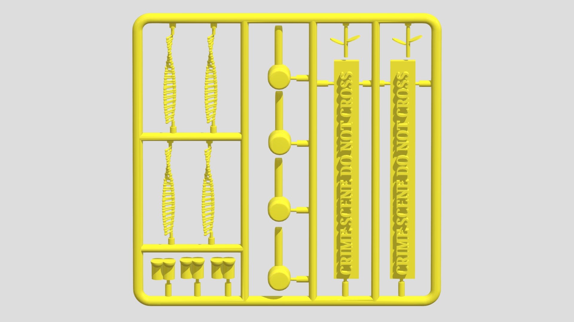 Forensic Analyst S.P.R.U.E. Plastic Sprue Set - Download Free 3D model ...