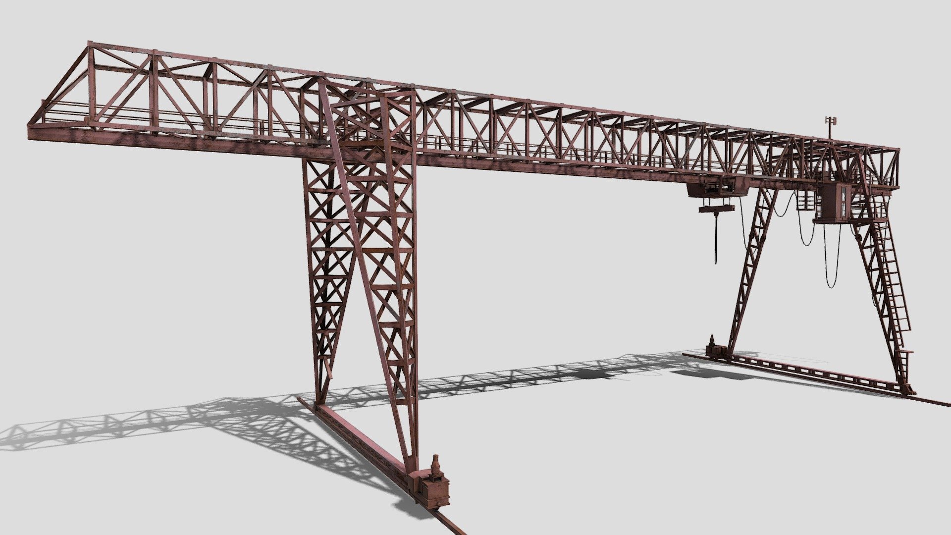Gantry Crane - Buy Royalty Free 3D model by Sengchor [227dfa6 ...