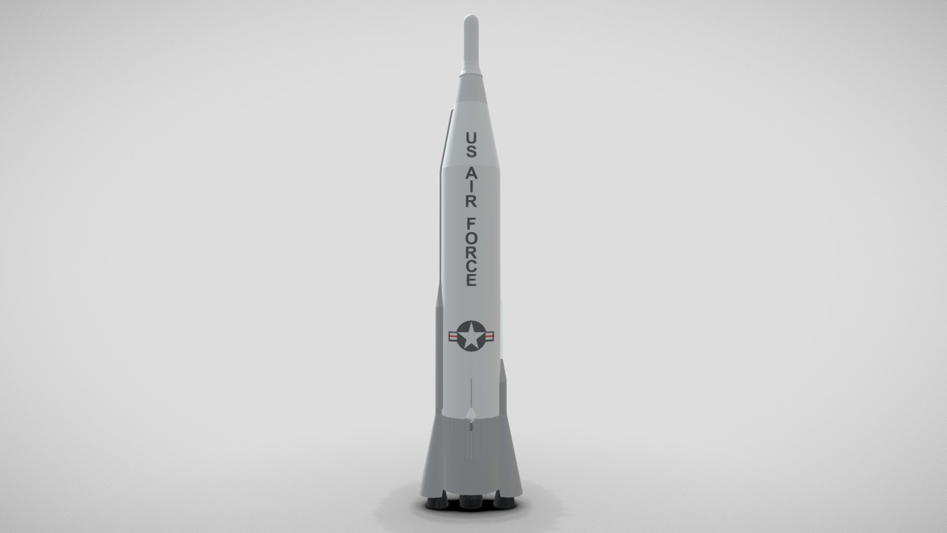 SM-65 Atlas ICBM - Download Free 3D model by Muhamad Mirza Arrafi (@nazidefenseforceofficial ...