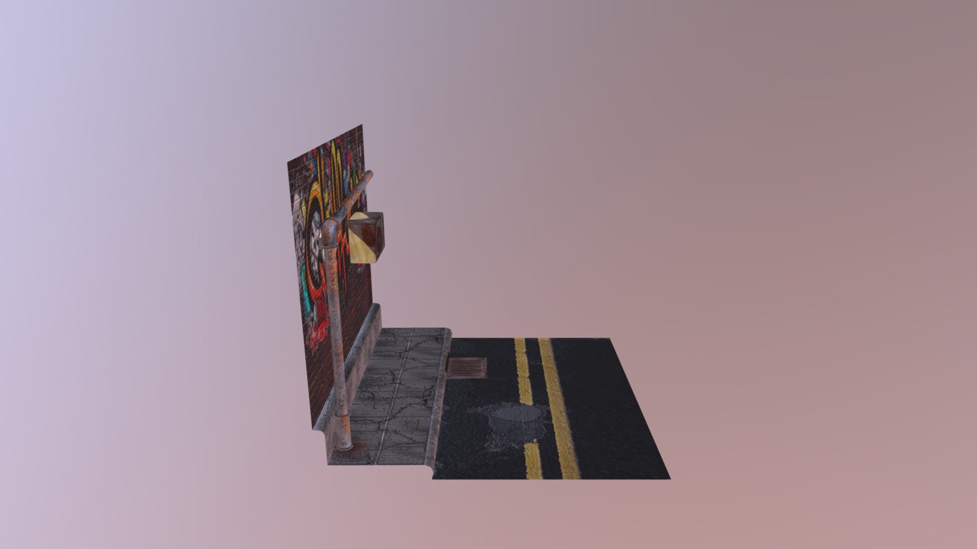 Alley Project - 3D model by Clark82 [2280386] - Sketchfab