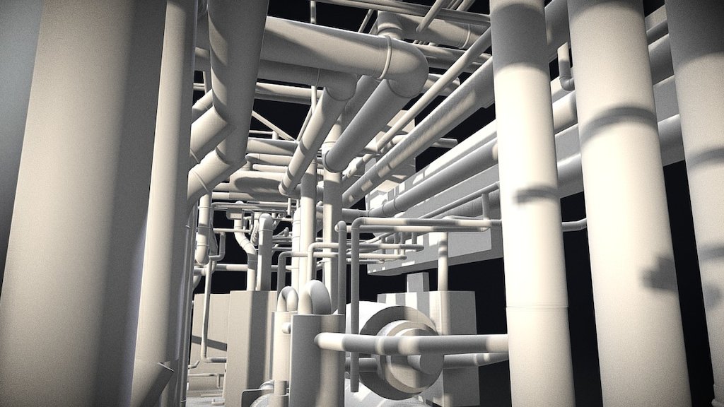 Mechanical Plant - 3D model by Luminous Group (@DigitalSurveys ...