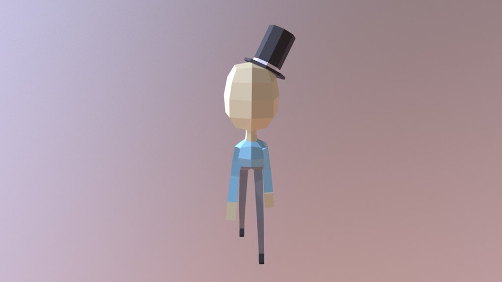 Low Poly man - Download Free 3D model by maxacan [228239b] - Sketchfab