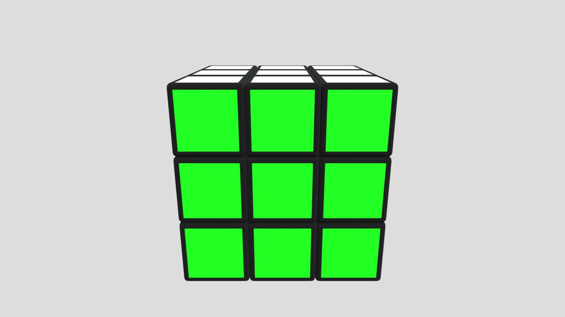 3x3 Rubik's Cube - Download Free 3D model by shotorokiartz [2282c3a ...