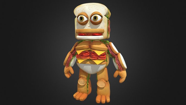 Sandwich 3D models - Sketchfab