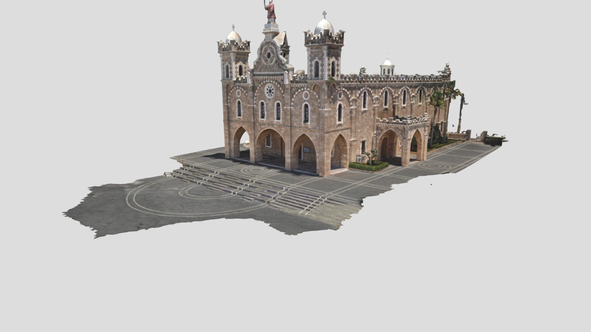 St Estephan Church Batroun - 3D model by Francoischahine [2283a13 ...