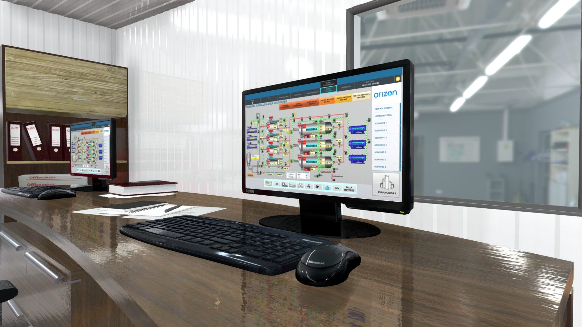 ORIZON - OFFICE ONE - 3D model by ESS (@ess.ing) [22847dd] - Sketchfab