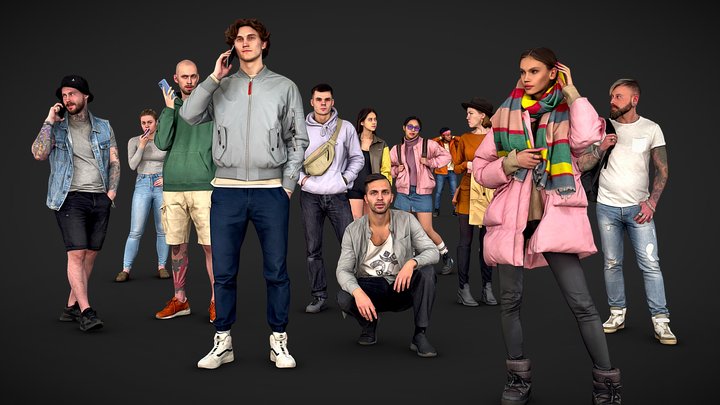 Man 3D models - Sketchfab