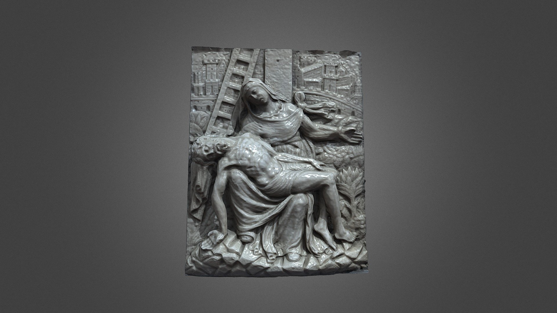 Piedad, Iglesia de San Juan, Castrojeriz - 3D model by Héctor Fonseca ...