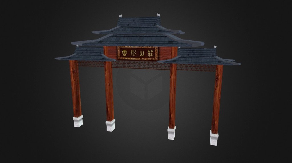 Chinese Architecture - Download Free 3D model by tw.sharon.0714 ...