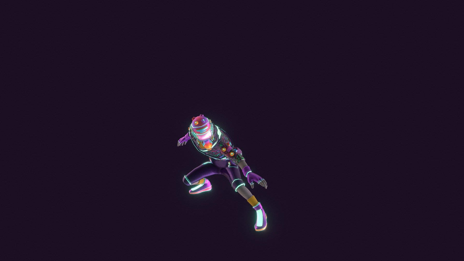 Female Crouch Pose - 3D model by victoria.allen.98 [2288d51] - Sketchfab