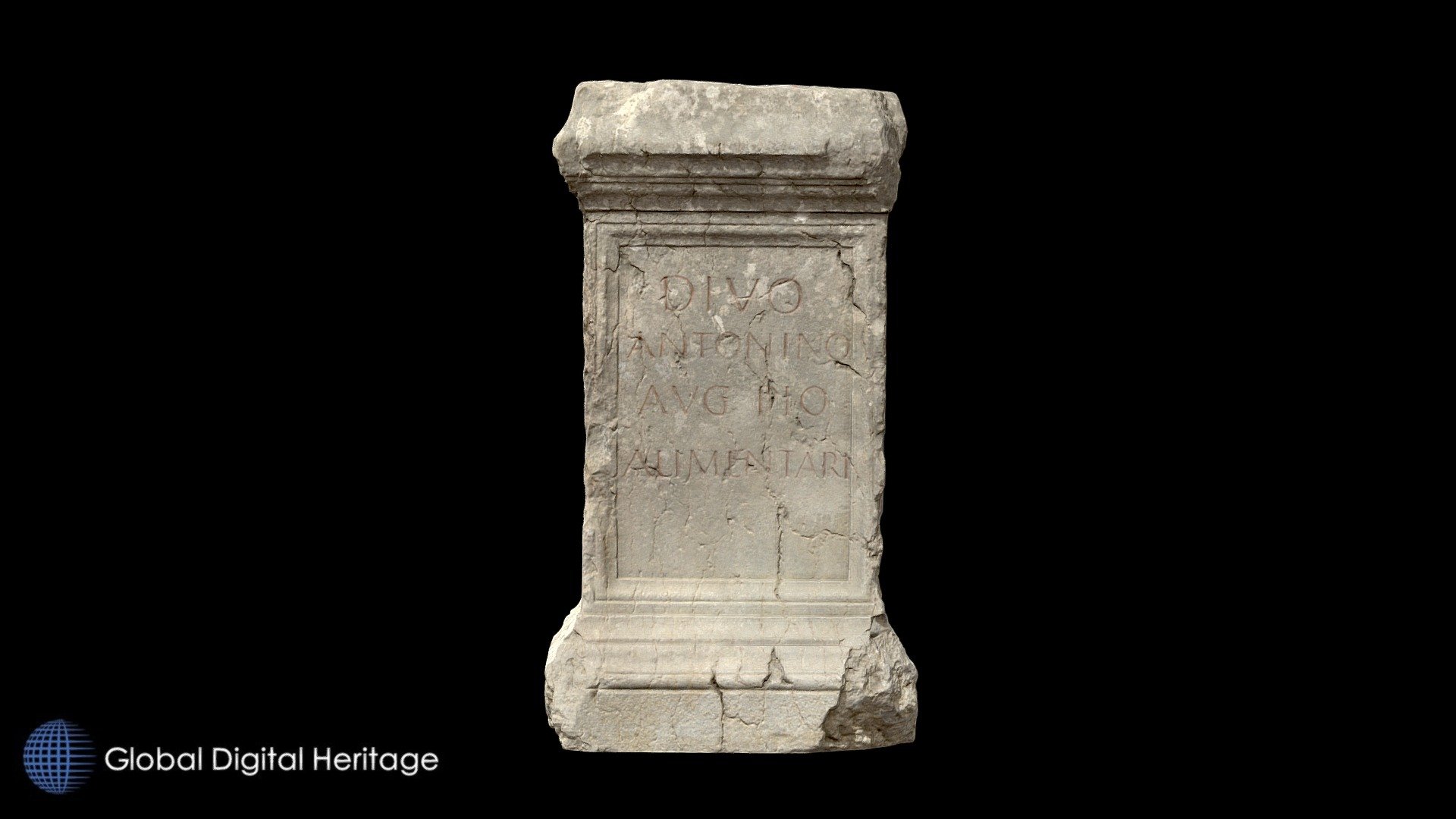 Travertine Stone Base - Download Free 3D model by Global Digital ...