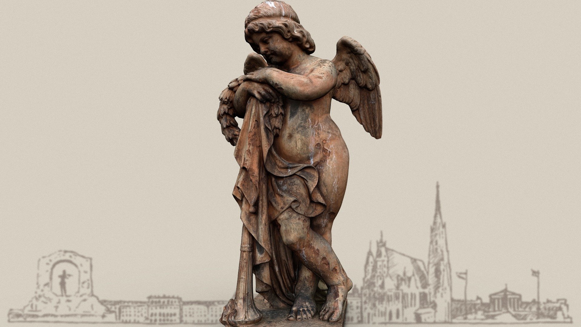 Grabfigur - Download Free 3D model by noe-3d.at (@www.noe-3d.at) [228a5ef] - Sketchfab