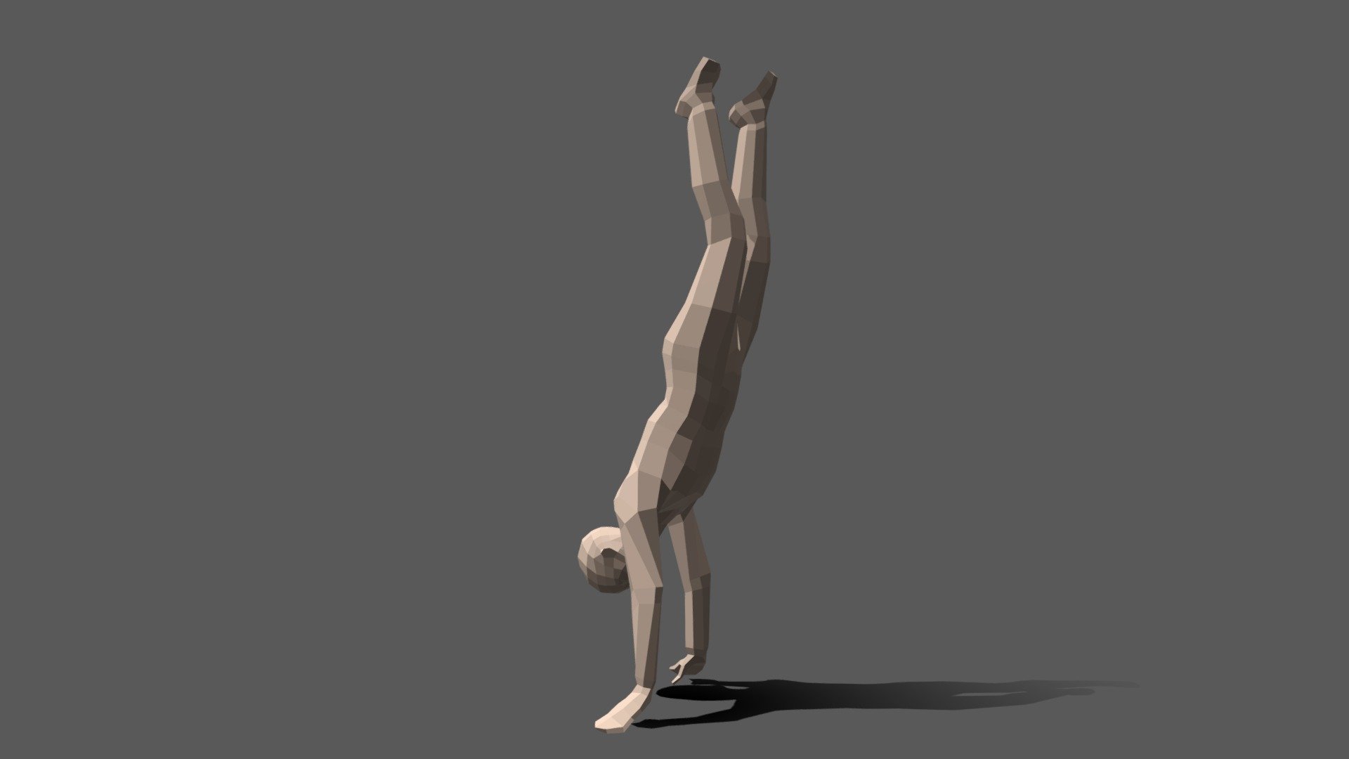 Low Poly Kid in Handstand Pose - Buy Royalty Free 3D model by chroma3d ...