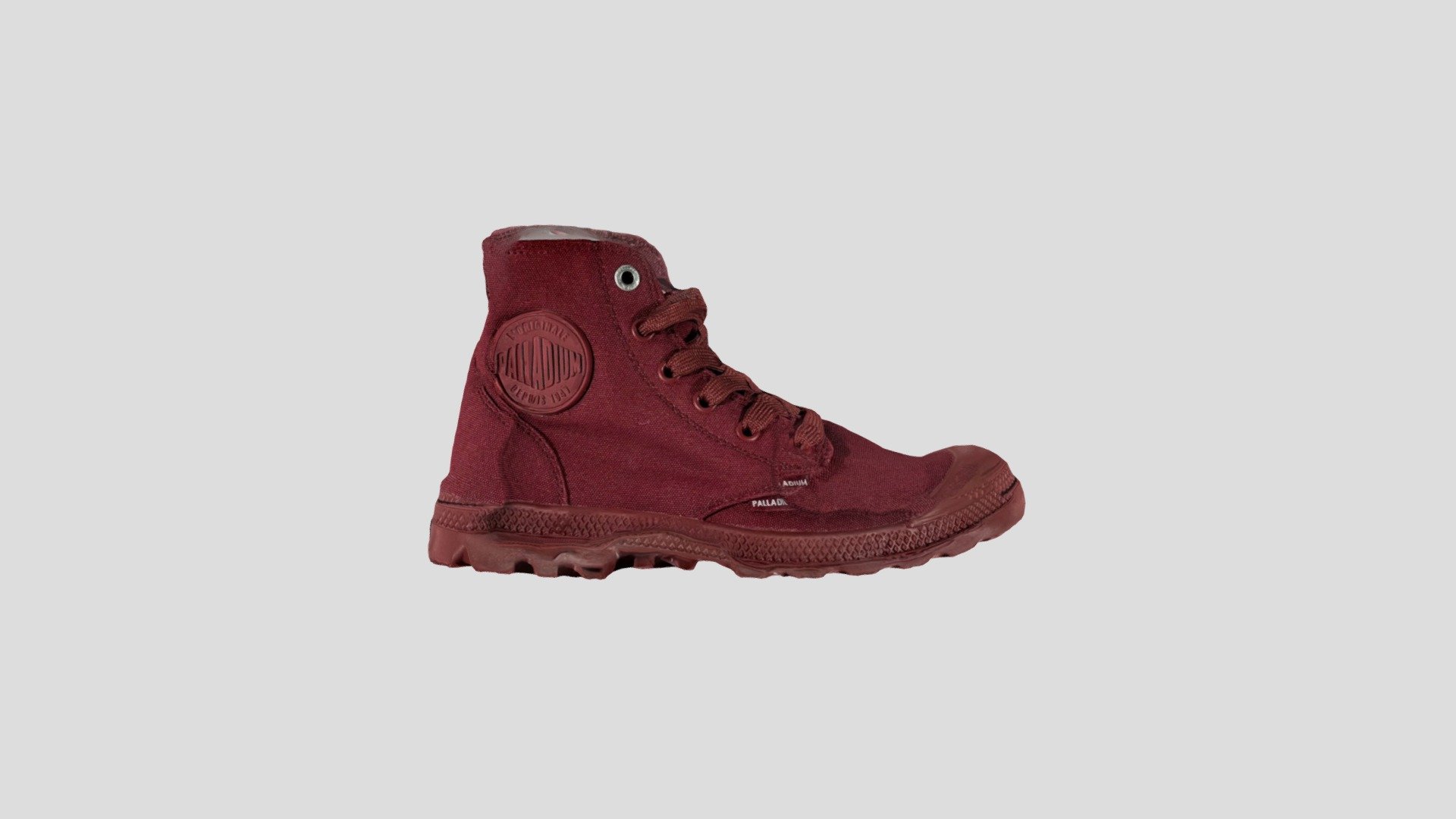 Palladium Red Boot - Download Free 3D model by subwearbackup [228e7f6 ...