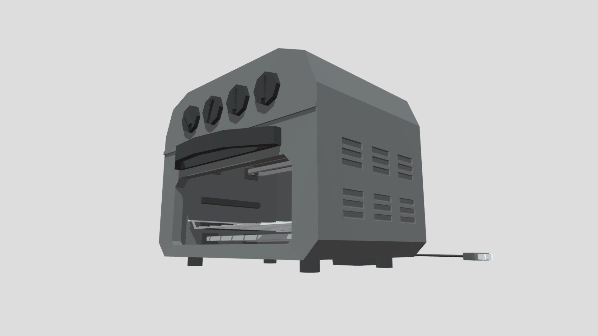 TOASTER - Download Free 3D model by CREAIT [228f229] - Sketchfab