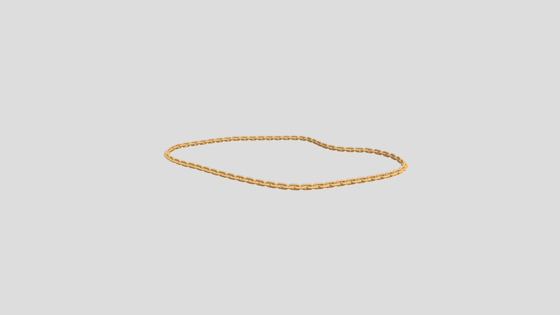 Gold Chain - Download Free 3D model by bashar-ALghaneem [228fb92 ...