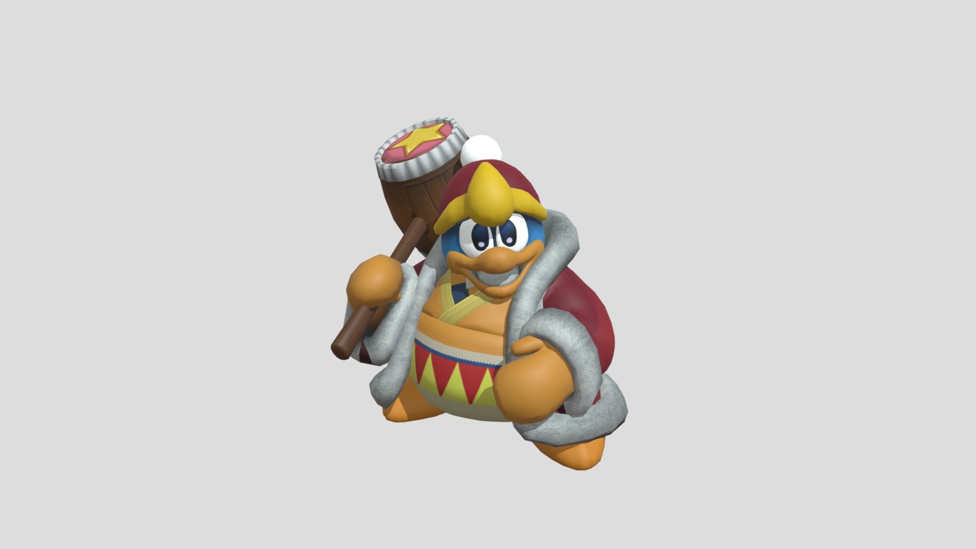 Dedede Trophy Super Smash Bros. for Wii U - Download Free 3D model by ...
