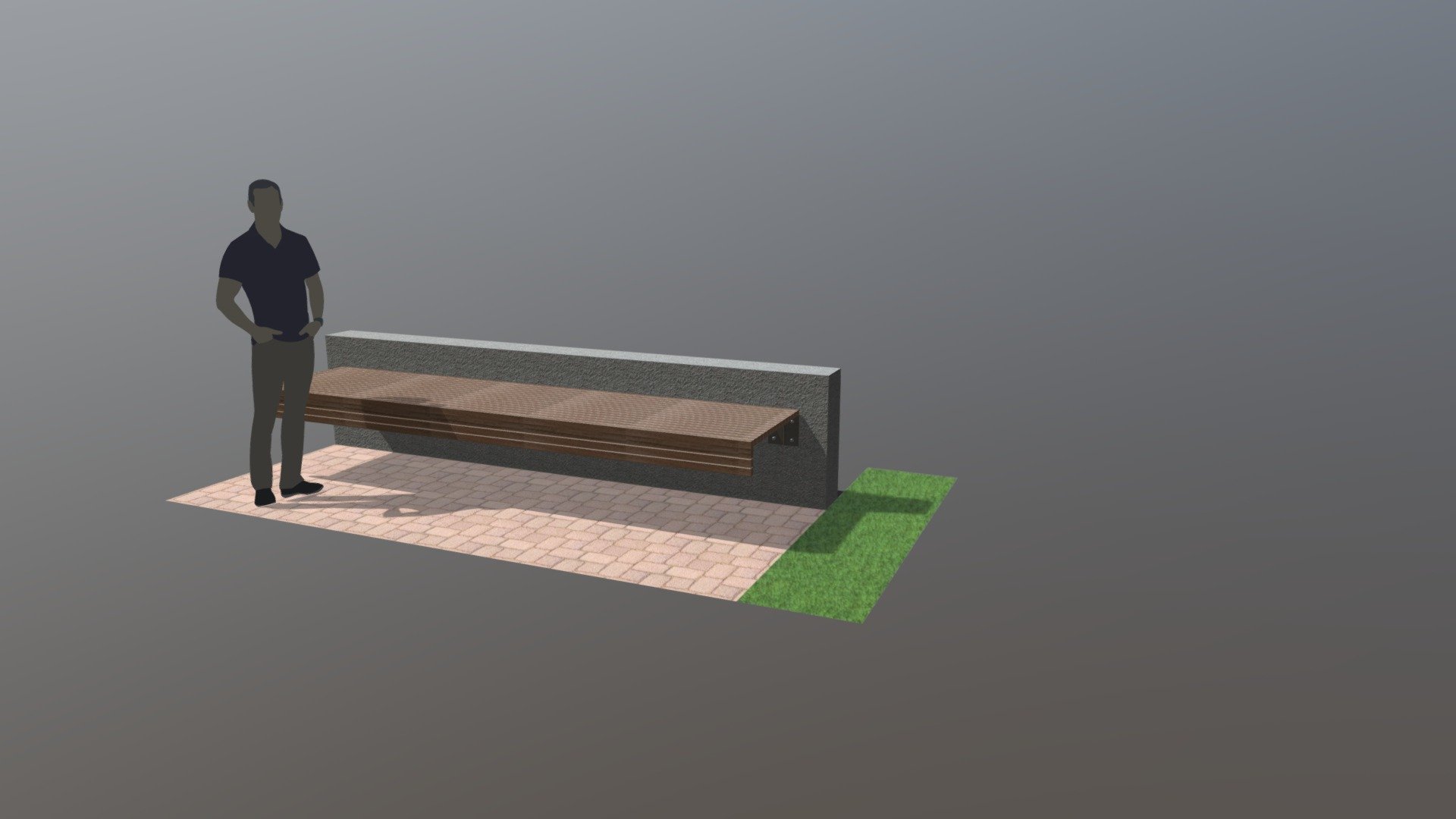 Bench - Download Free 3D model by DarrenFalconer (@dfalconer84 ...