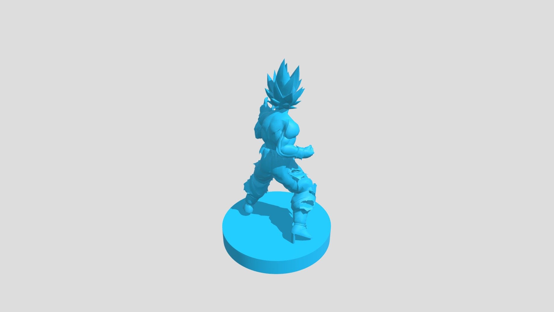 Mi Goku 1 - 3D model by ELMER.N [229592c] - Sketchfab