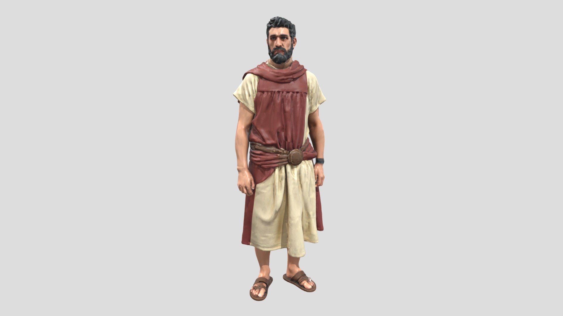 Roman Character - Download Free 3D model by illustros [22964b6] - Sketchfab