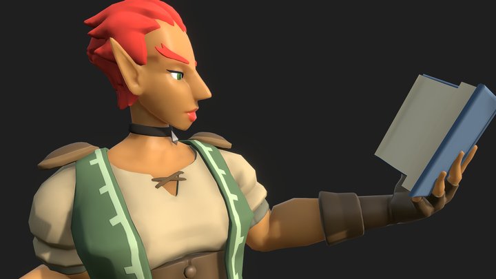 Gerudo 3D models - Sketchfab