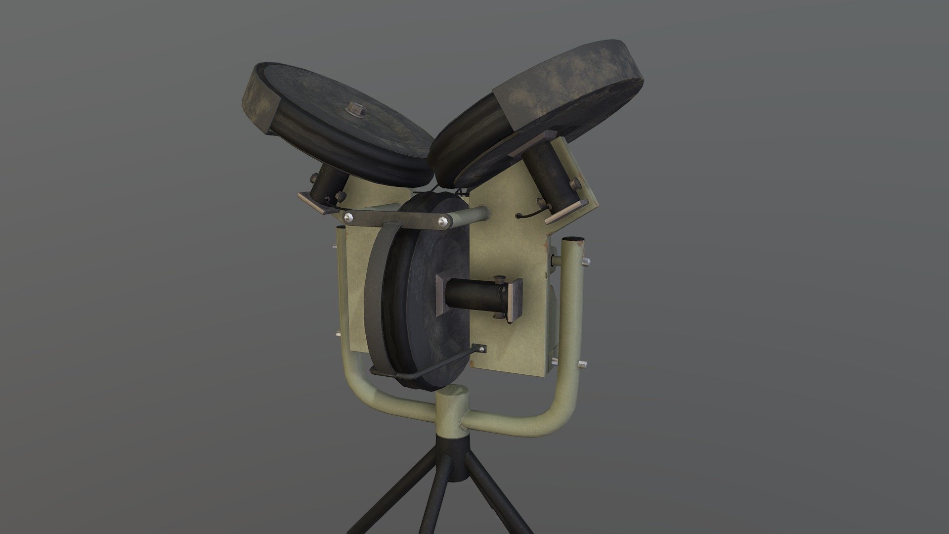 Baseball Pitching Machine - 3D model by skleembof [229a157] - Sketchfab