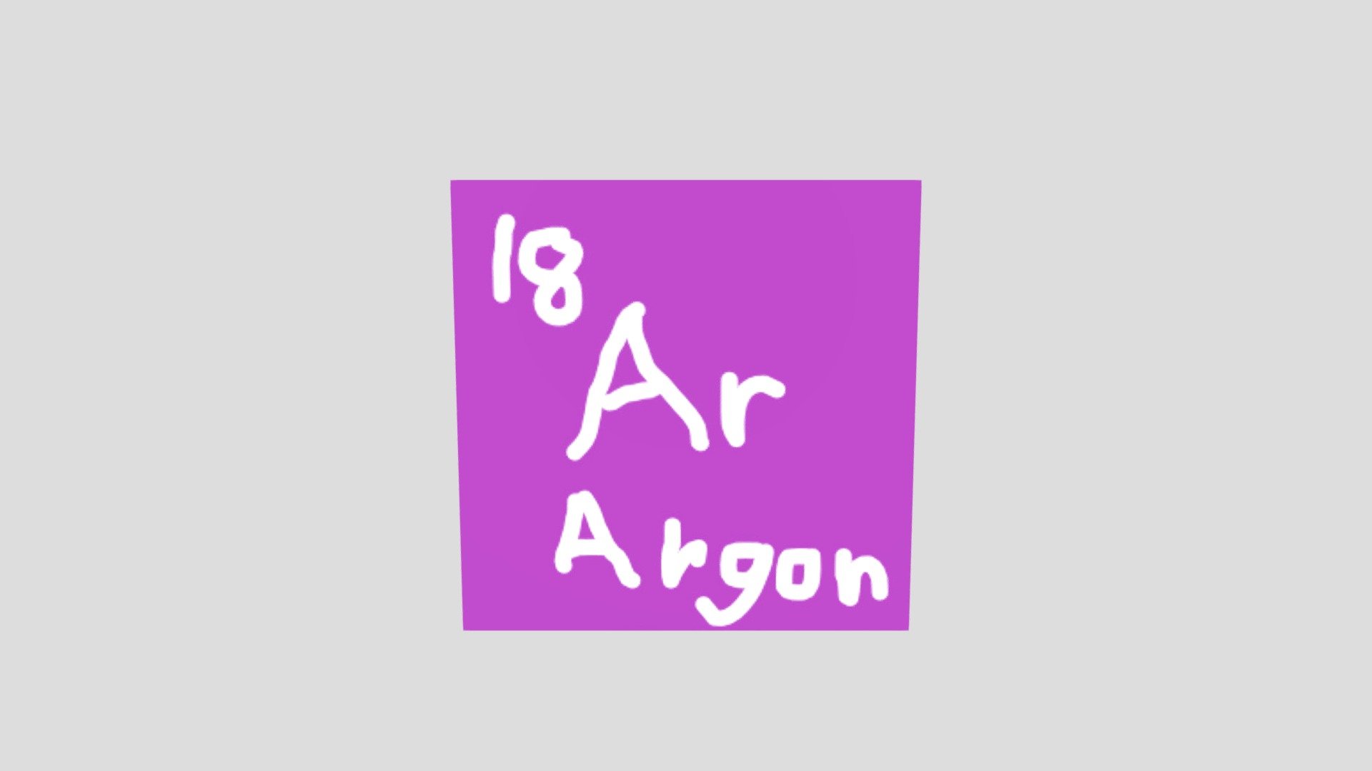 Argon - Download Free 3D model by sparkproject3d [229a70d] - Sketchfab