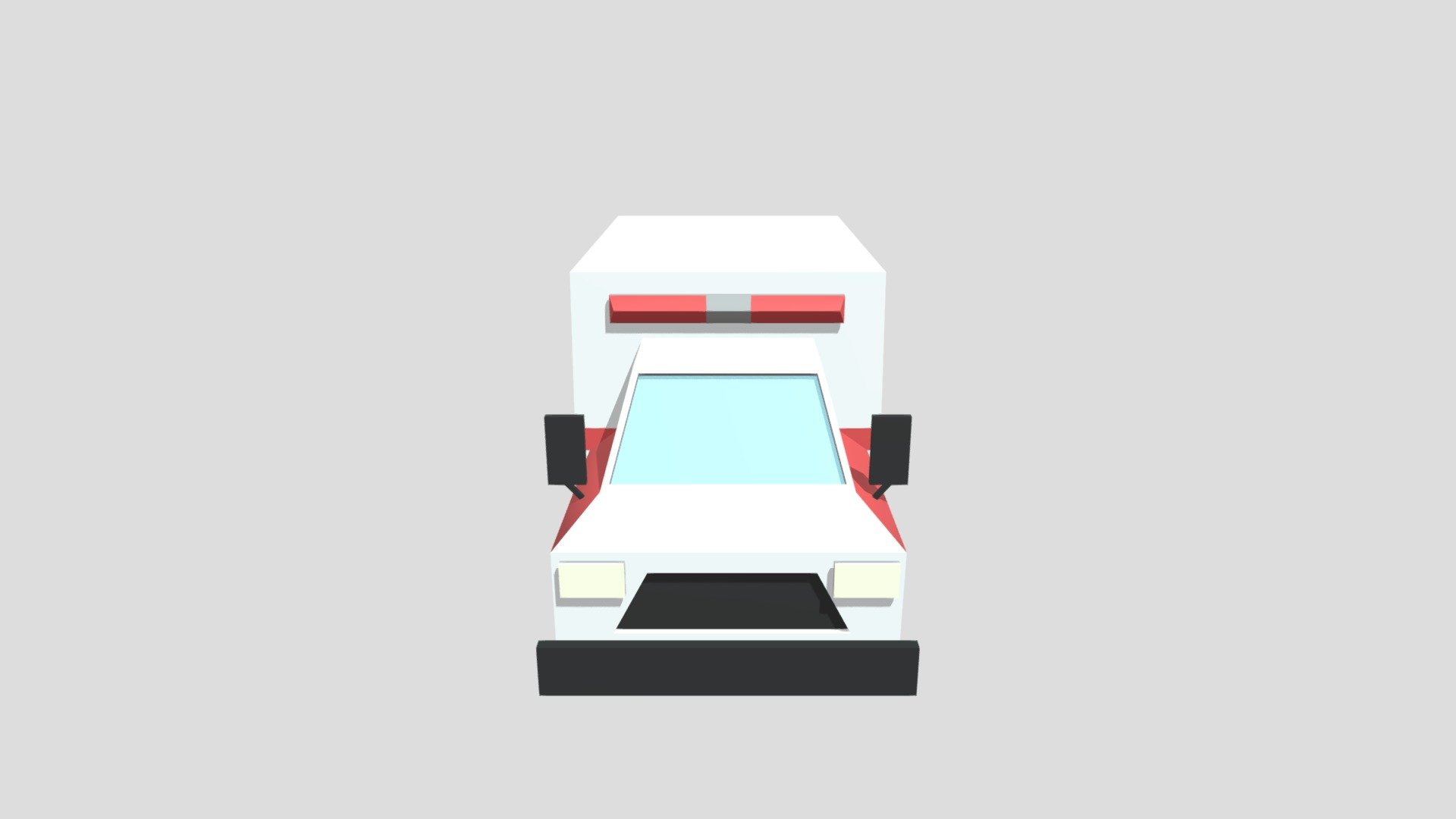 Ambulance - 3D model by Jimmy Dadema (@JimmyDadema) [229ba71] - Sketchfab