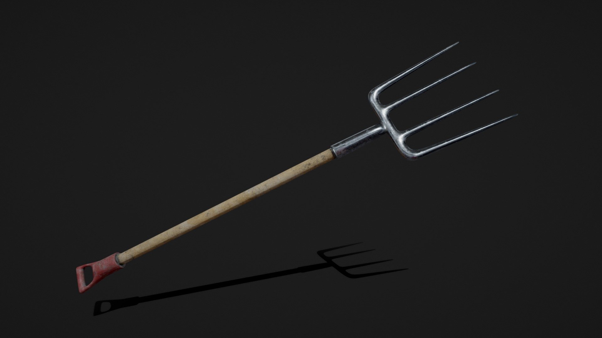 Pitchfork - Buy Royalty Free 3D model by Isaack - Tacko The 3D Guy ...