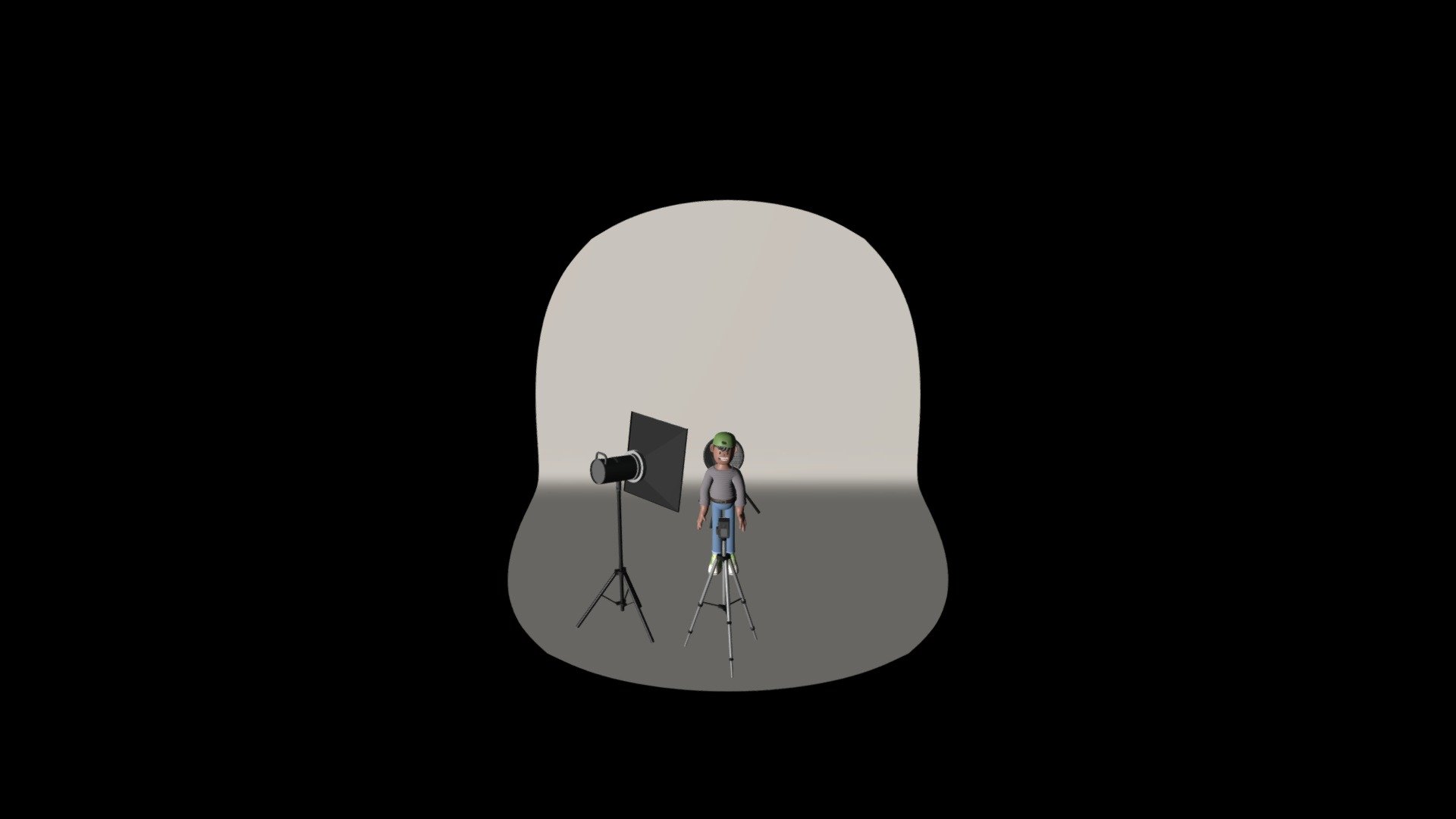 LOOP WITH A RIM LIGHT - 3D model by nikiylosmaki [229c6e8] - Sketchfab