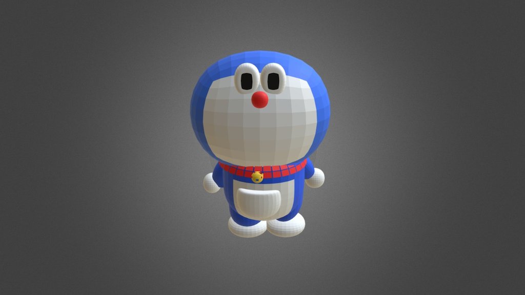 Doraemon - 3D model by Arcatozz [229c8a1] - Sketchfab
