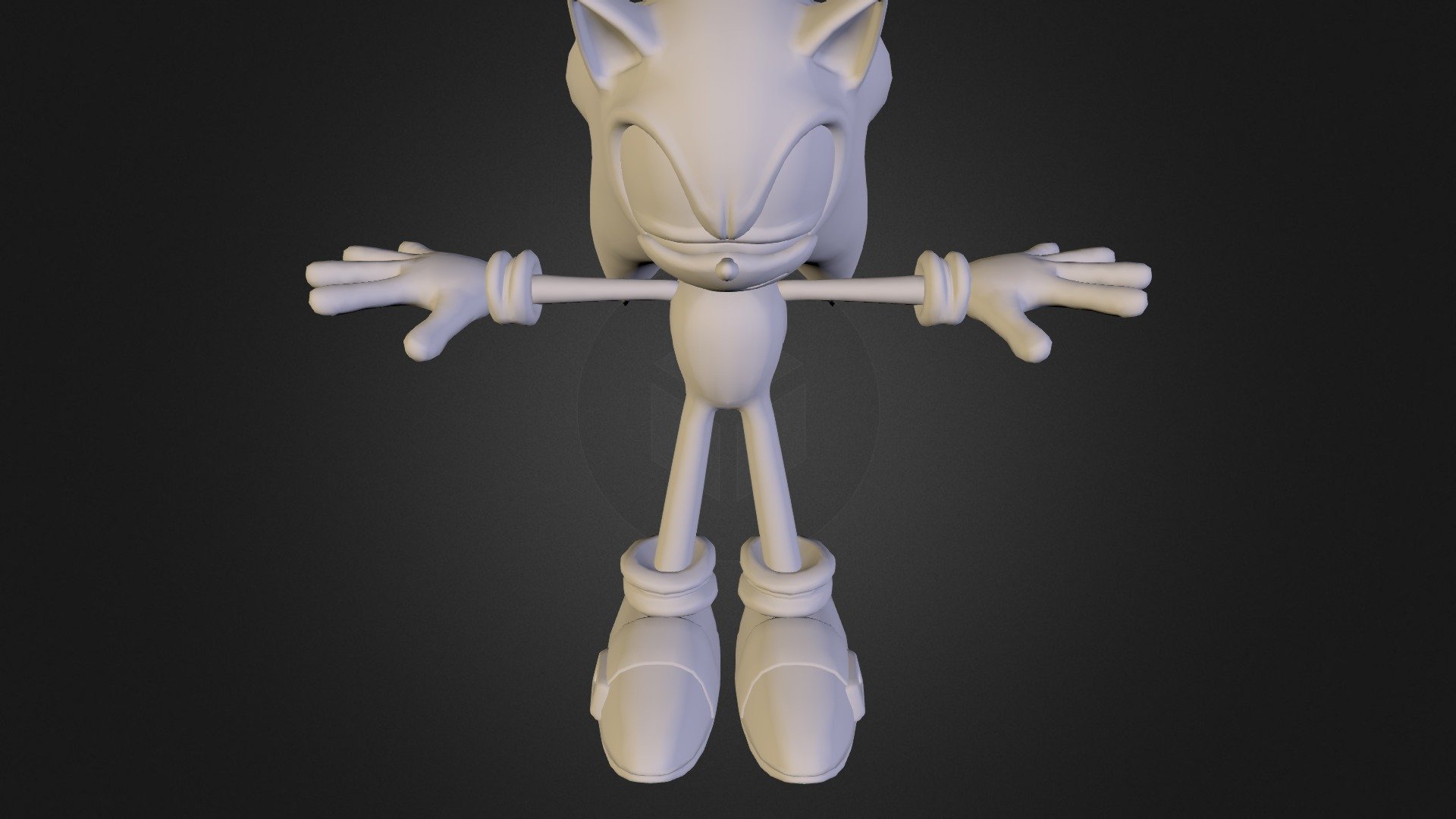 Sonic - 3D model by DonkyKawngCuntree23 [229e162] - Sketchfab