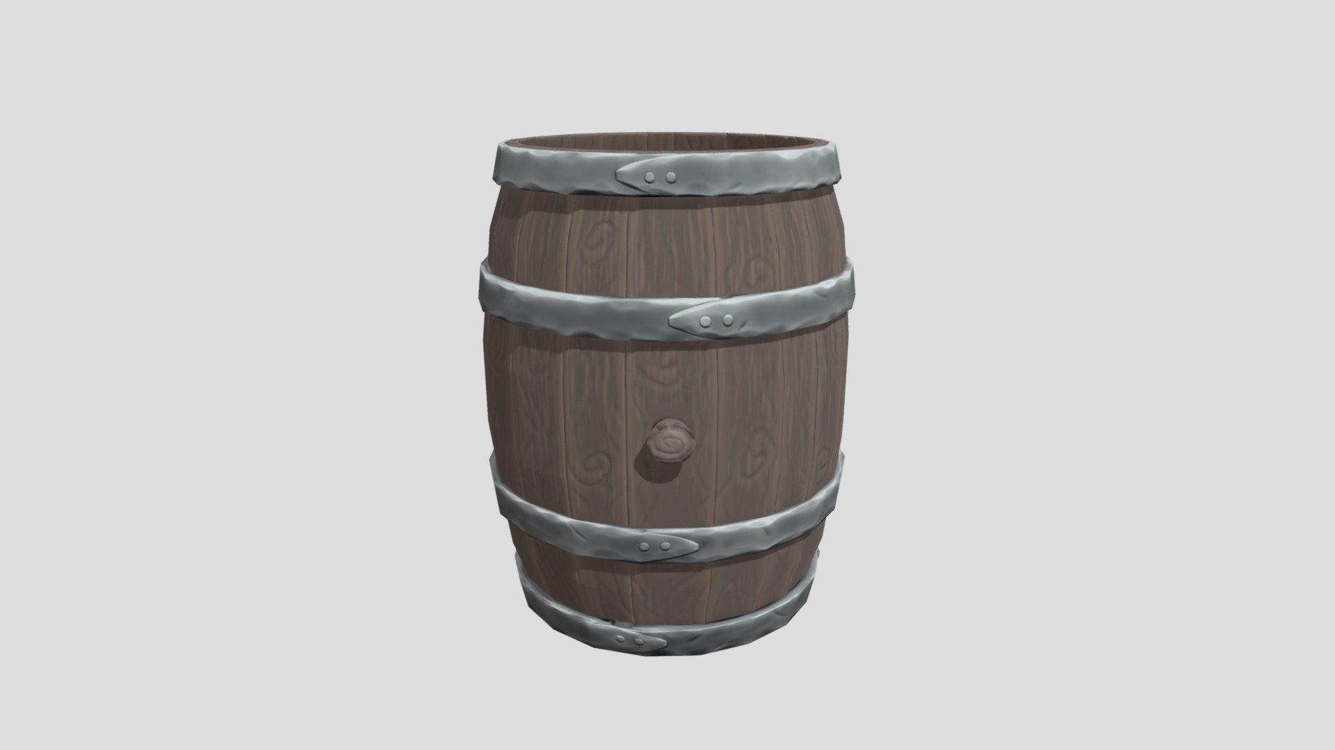 Game Asset Barrel - 3D model by Monica Aase (@miccAcorn) [229fae1 ...